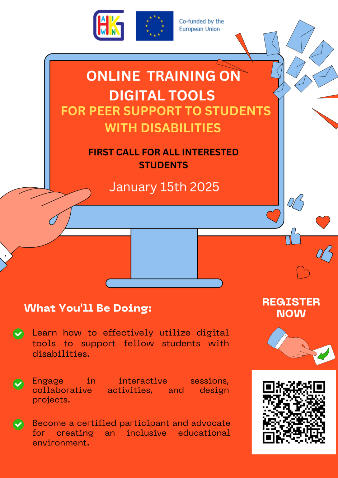 Online Training on Digital Tools for Peer Support to Students with ...